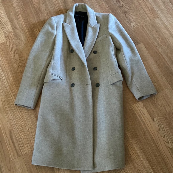 Zara | Jackets & Coats | Zara Wool Coat | Poshmark
